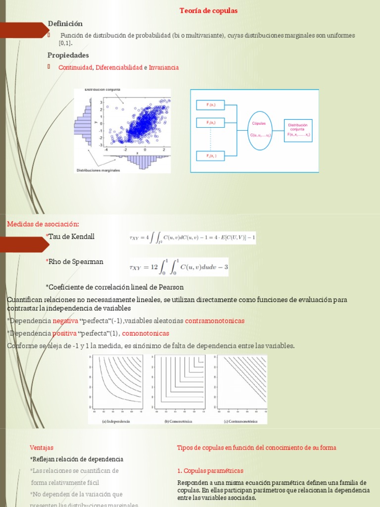 Entendiendo Las Copulas | PDF | Función (Matemáticas) | Distribución de ...