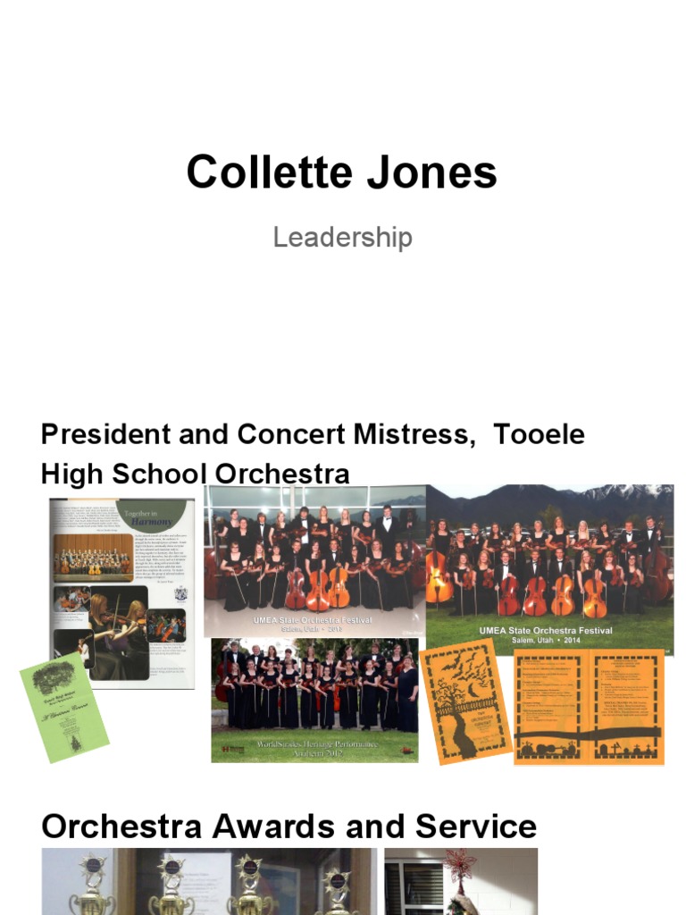 Leadership Collette Jones | PDF | Wellness