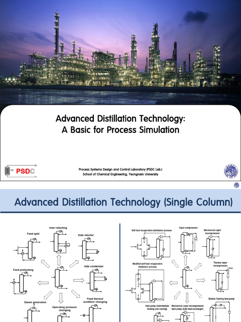 Advanced Distillation Technology - A Basic For Process Simulation | PDF ...