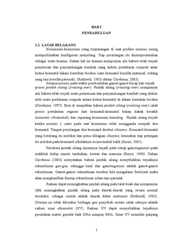 Pengaruh Lama Penyinaran Sinar Ultraviolet (Uv) Dan Macam ...