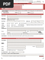 Form KTN 14A - Borang Pindahmilik Tanah Bahagian Atau Pajakan | PDF