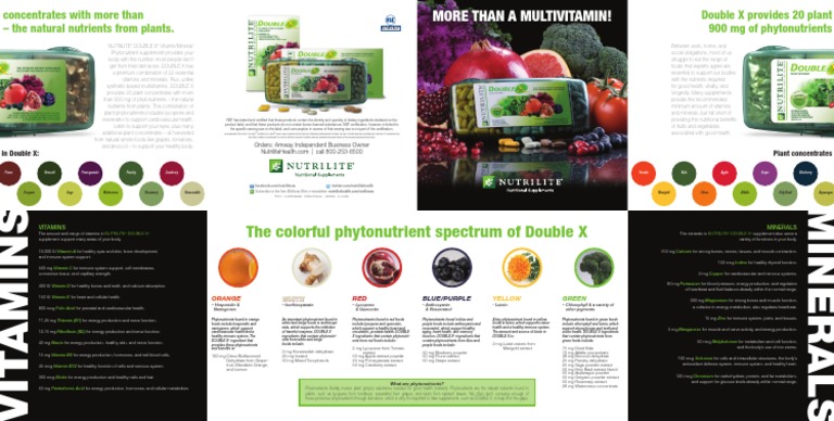 DOUBLEX Brochure | PDF | Dietary Supplements | Vitamin