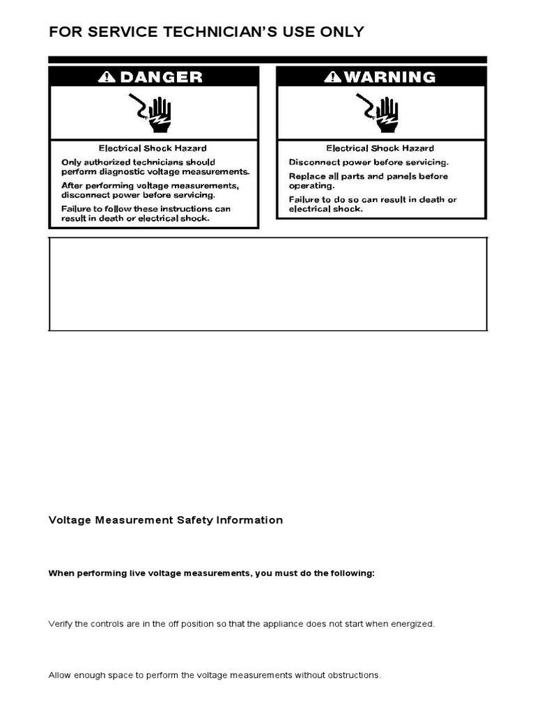 Tech Sheet W10280489 Rev D. Whirpool | PDF | Washing Machine ...