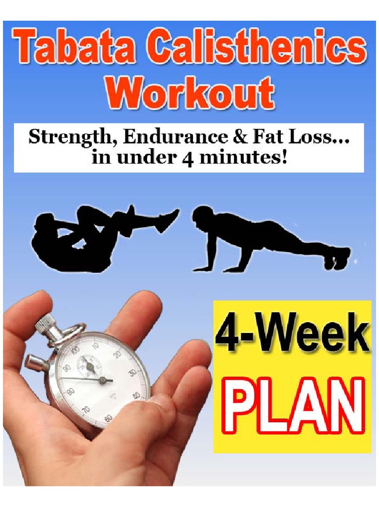 Crossfit Tabata Calisthenics Workout | PDF | Aerobic Exercise | High ...