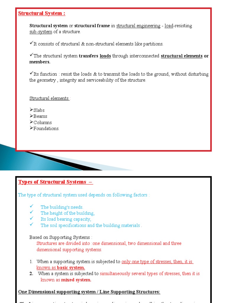 Structural System | PDF | Framing (Construction) | Structural Steel