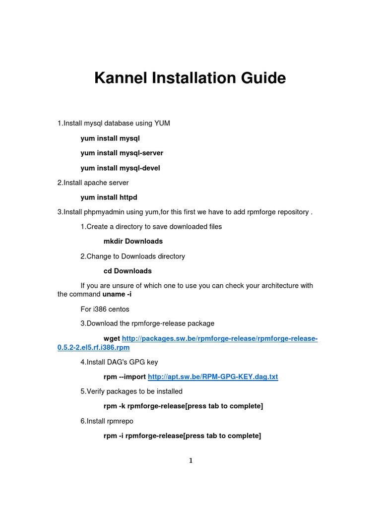 Kannel Complete Installation Guide PDF | PDF | Short Message Service ...