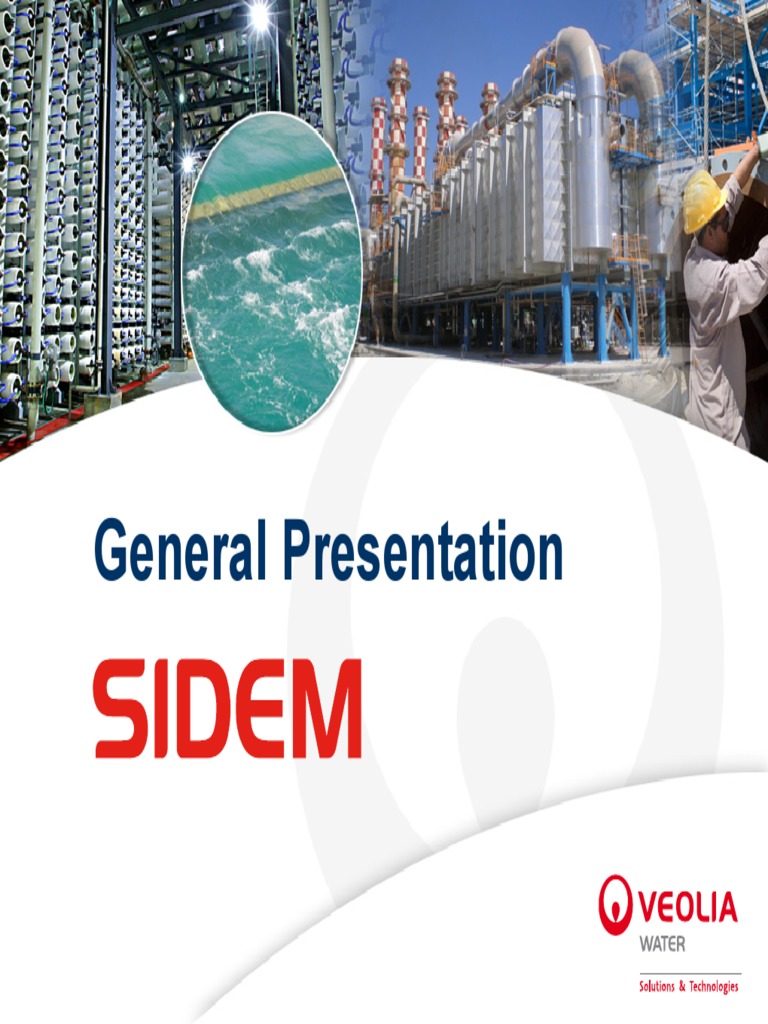 Overview of Thermal Desalination Technologies and Sidem's Global ...