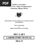 EC3492-DIGITAL SIGNAL LABORATORY Manual | PDF | Digital Signal ...