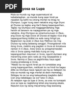 Alamat NG Lawa | PDF