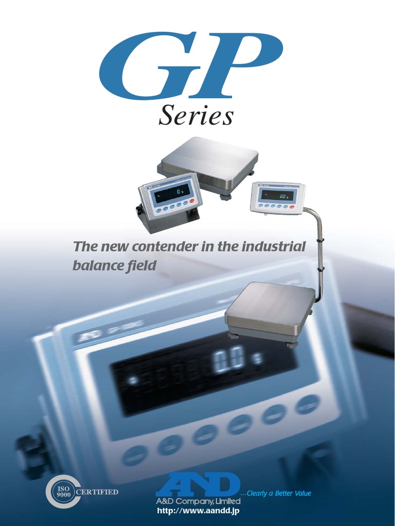 GP Series | PDF | Weight | Calibration