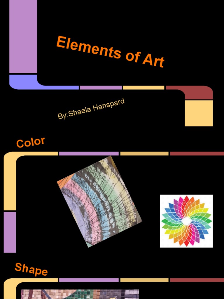 Key Elements of Art Explained | PDF