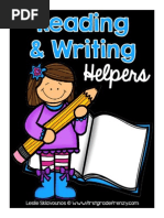 Kindergarten Writing Paper Guide | PDF