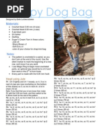 Red Cross Trauma Teddy Pattern | PDF | Knitting | Yarn