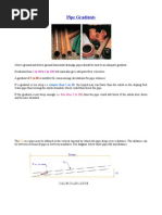 Basic Guide To Calculating Falls and Gradients For Drainage | PDF ...