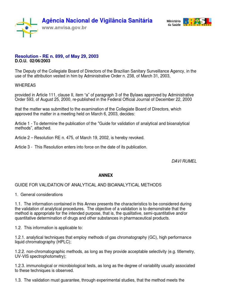 Method Validation Guideline | PDF