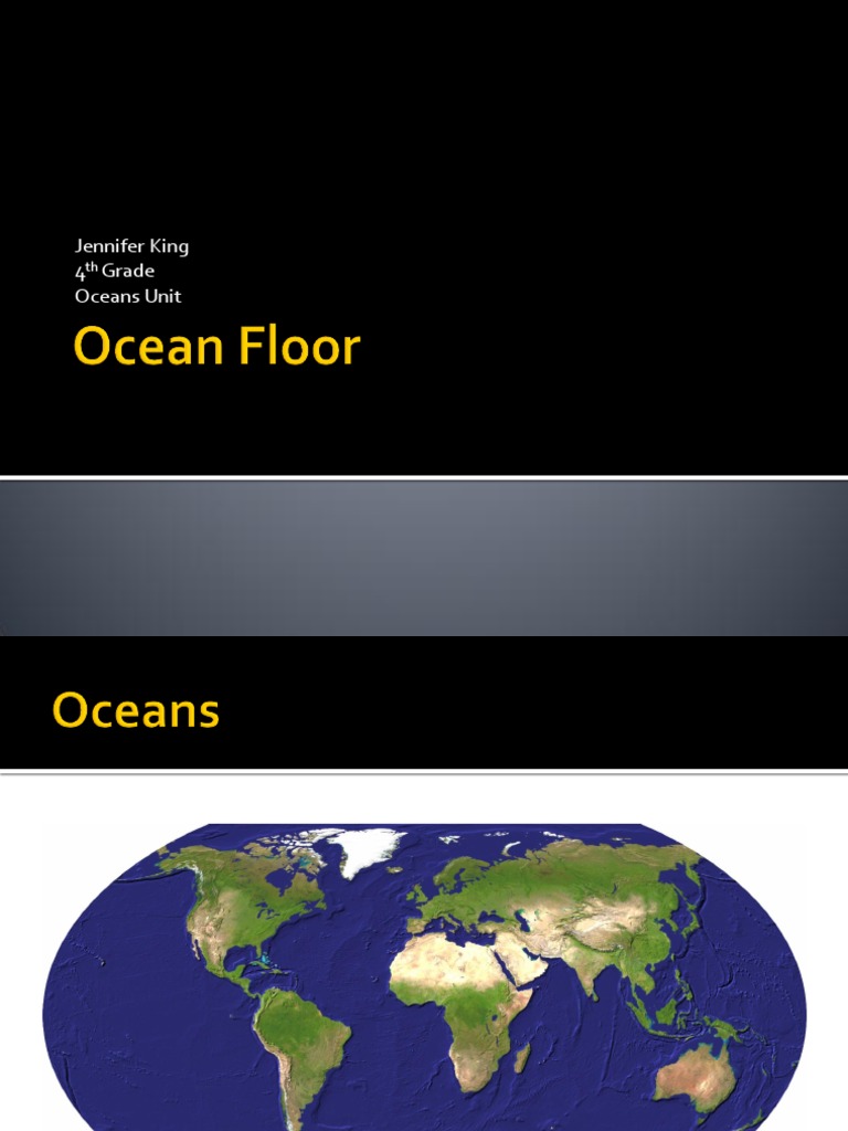 Jennifer King 4 Grade Oceans Unit | PDF