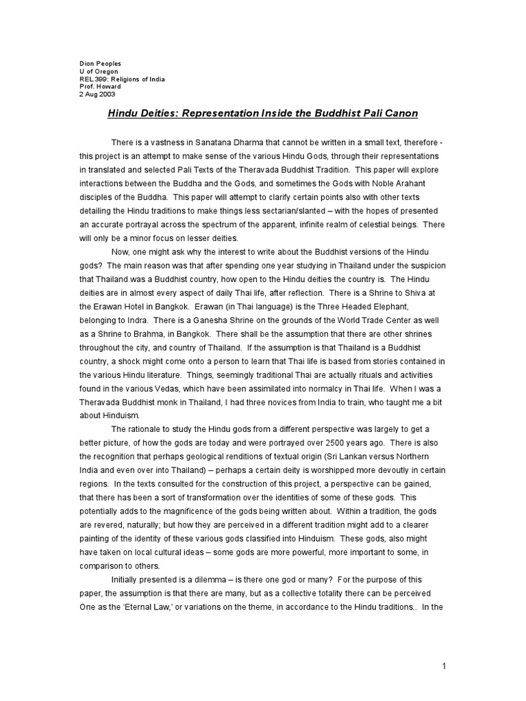 Dewa-Dewa Dalam Buddhisme | PDF | Vishnu | Gautama Buddha