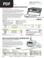 IRTD User's Manual for Kaye Systems | PDF | Analog To Digital Converter ...
