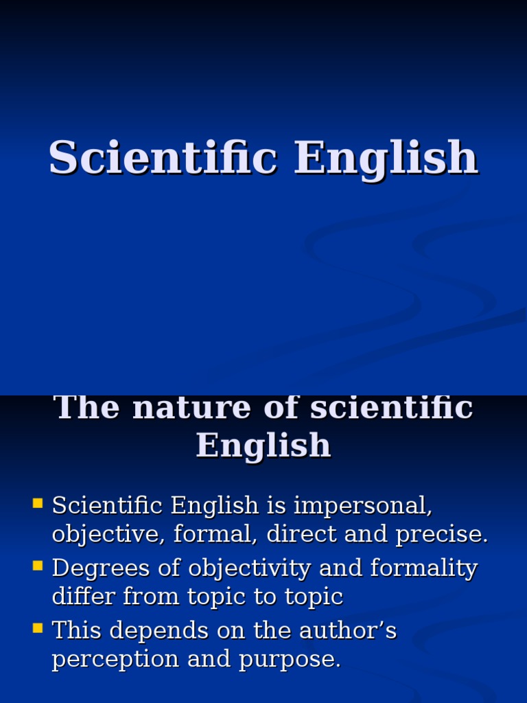 Scientific English 1 | Atmosphere | Input/Output