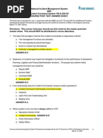 FEMA ICS 200 Exam Answers Guide | PDF | Incident Command System ...