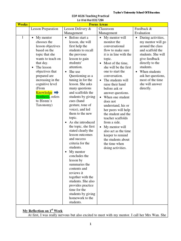 Phase 1 | PDF | Classroom | Educational Assessment