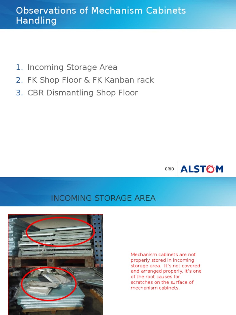 Mechanism Cabinet Storage Issues | PDF