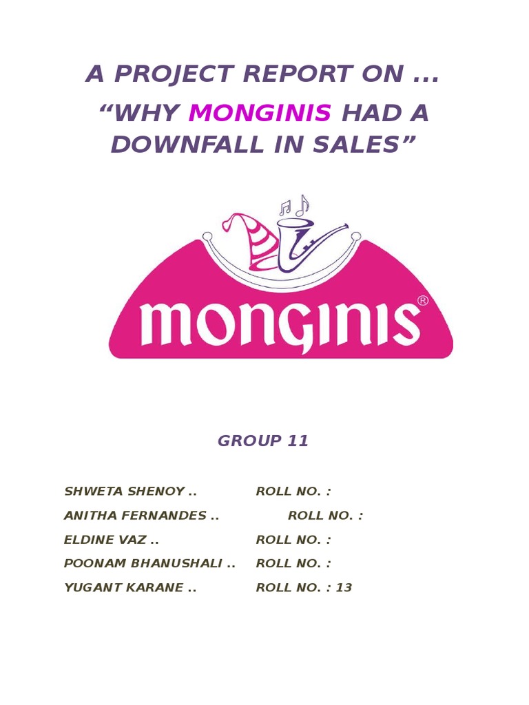 Project On Monginis | PDF | Retail | Brand