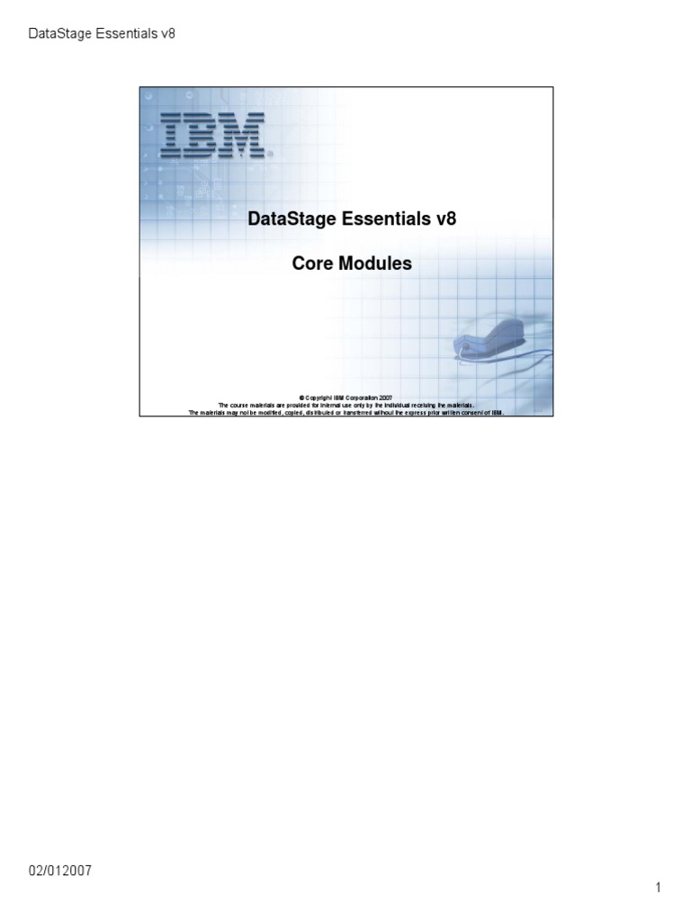 DX444 Core Modules 1 DSEssentialsV8 | PDF | Ibm Db2 | Parallel Computing