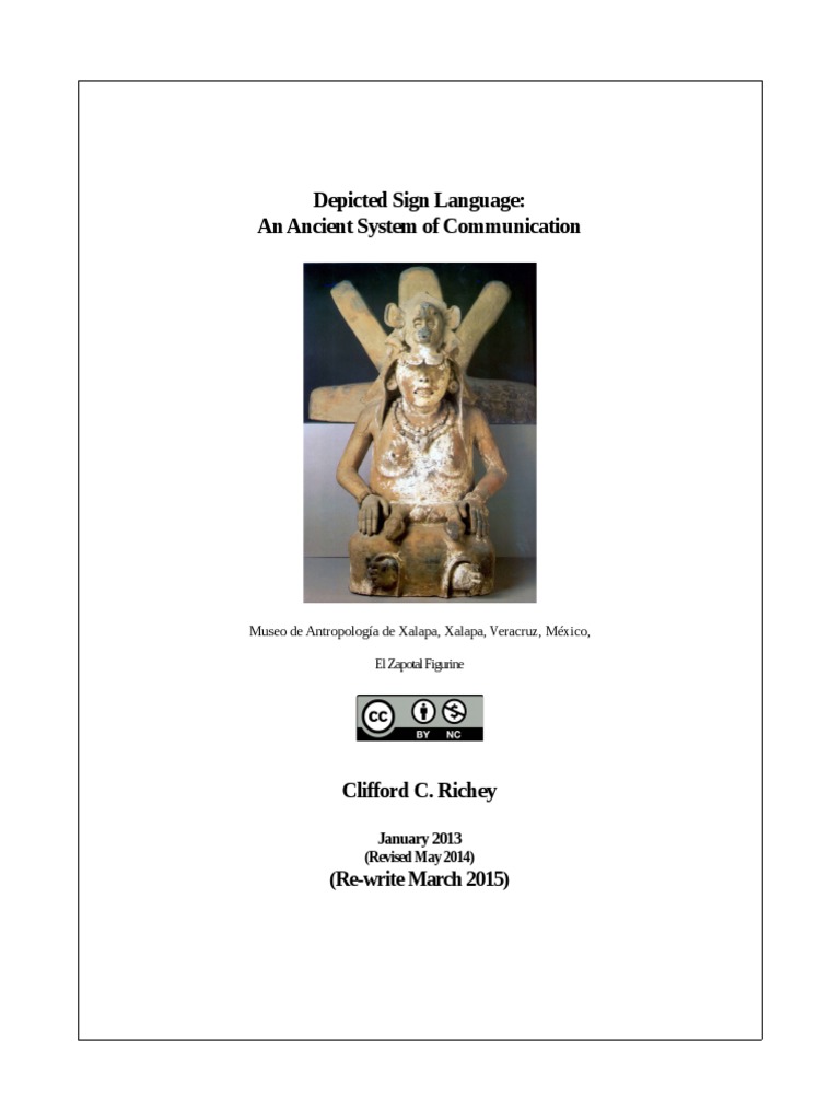 Ancient Depicted Sign Language System | PDF | Eagle | Shape