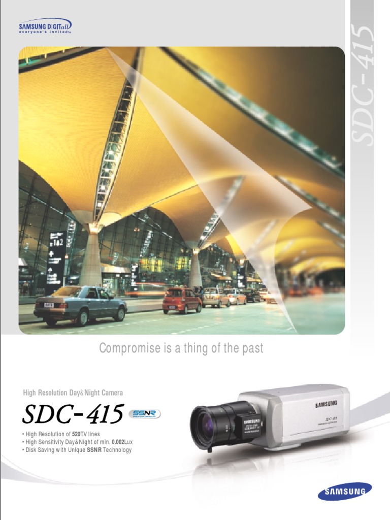 Kamera SDC 415 | PDF | Camera | Charge Coupled Device
