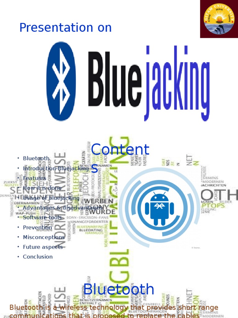 Bluejacking | PDF | Bluetooth | Wireless
