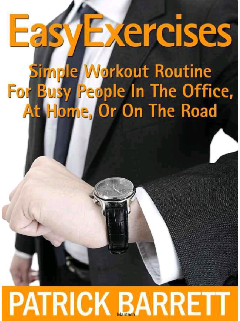 Easy Exercises Simple Workout Routine For Busy People | PDF | Physical ...