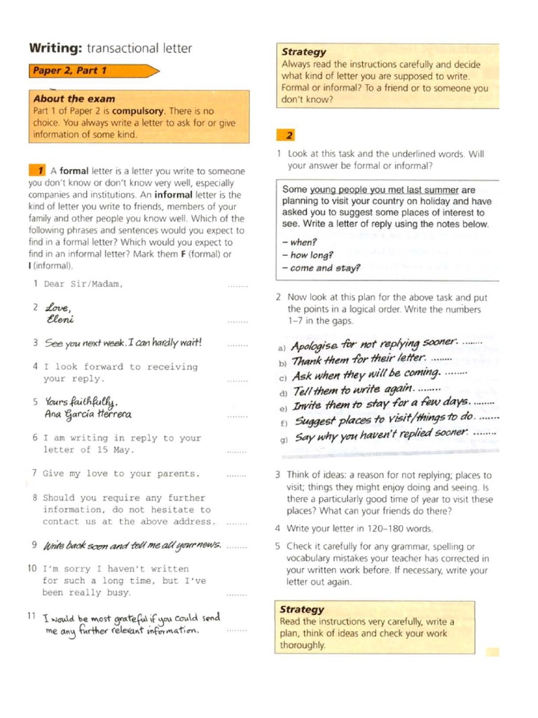Writing Bank | PDF