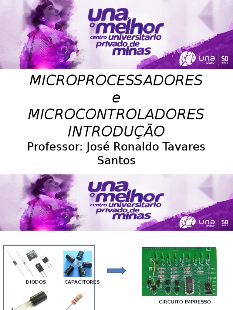 Microprocessadores e Microcontroladores | PDF