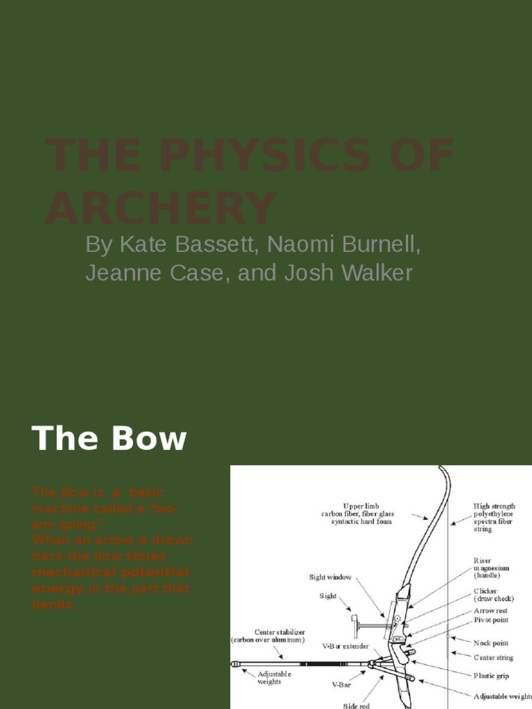 Physics of Archery Explained | PDF | Bow And Arrow | Archery