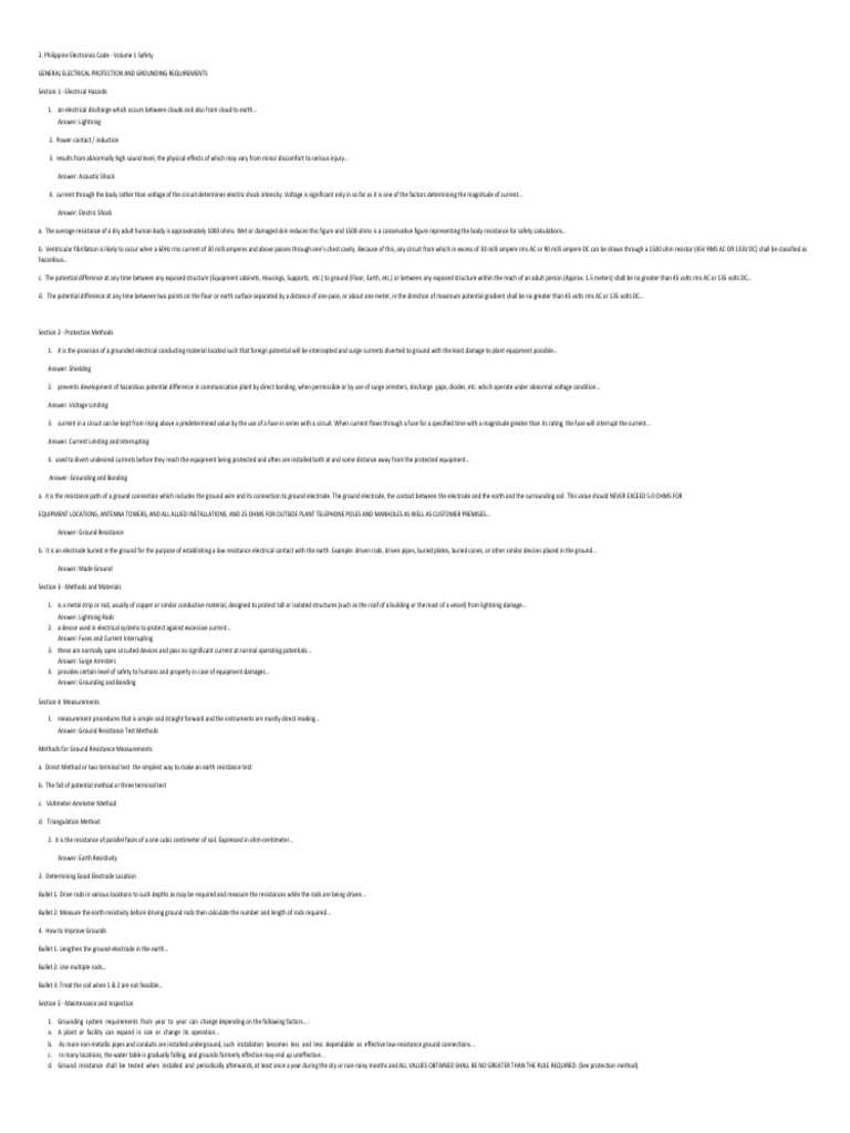 Philippine Electronics Code - Volume 1 - Identification | PDF ...