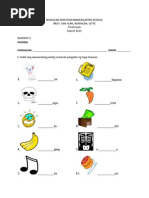 Q1-Week 2-PPT - Matatag Kindergarten | PDF