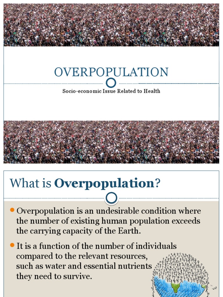 Overpopulation | PDF | Human Overpopulation | World Population
