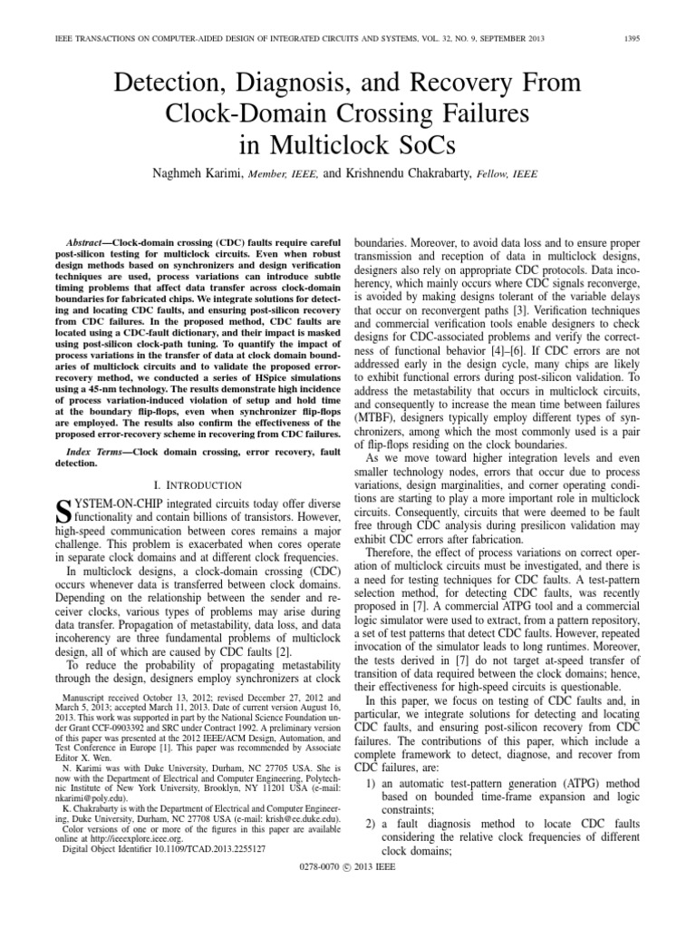 CDC by Ajaysimha - Vlsi | Download Free PDF | Electronic Circuits ...