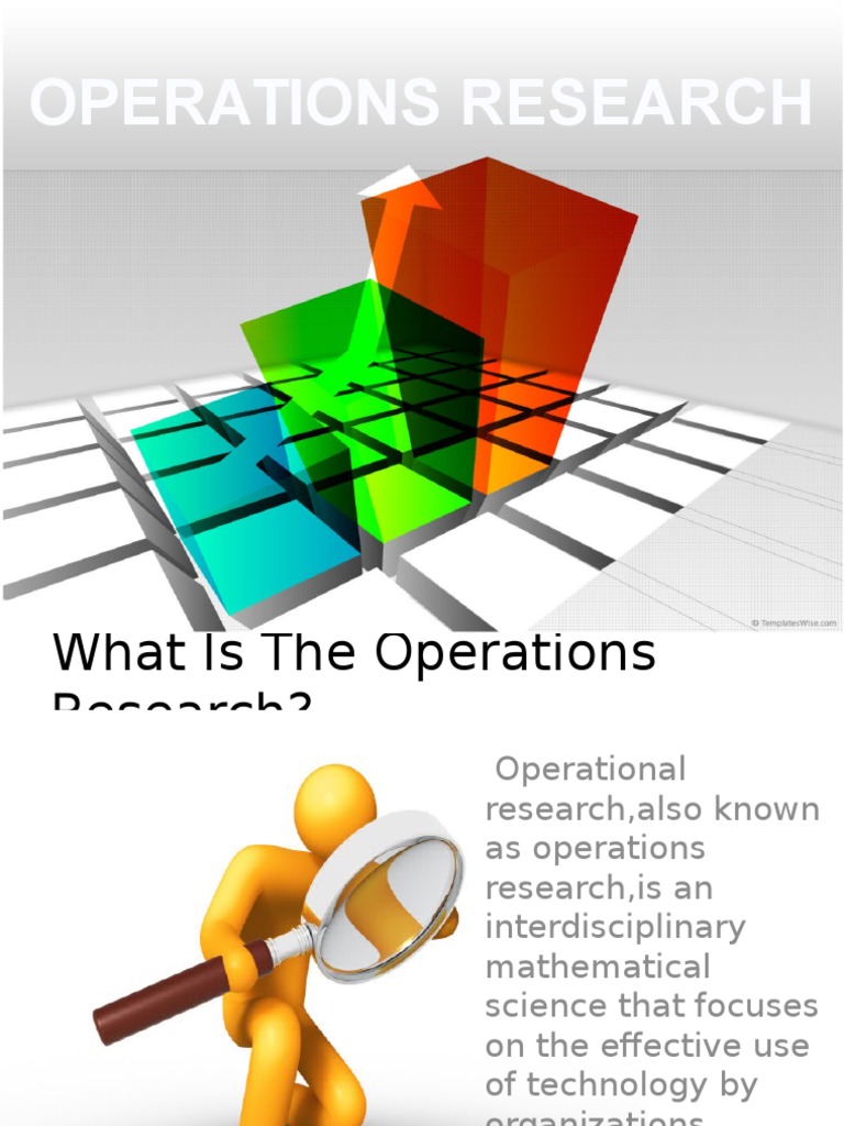 Operation Research | PDF | Operations Research | Mathematical Optimization