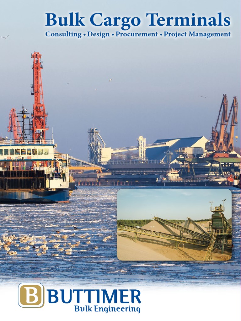 Bulk Cargo Terminals - Buttimer Bulk Engineering | PDF | Port | Cargo