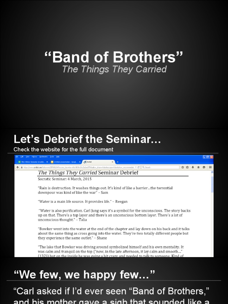 TTTC - Band of Brothers | PDF