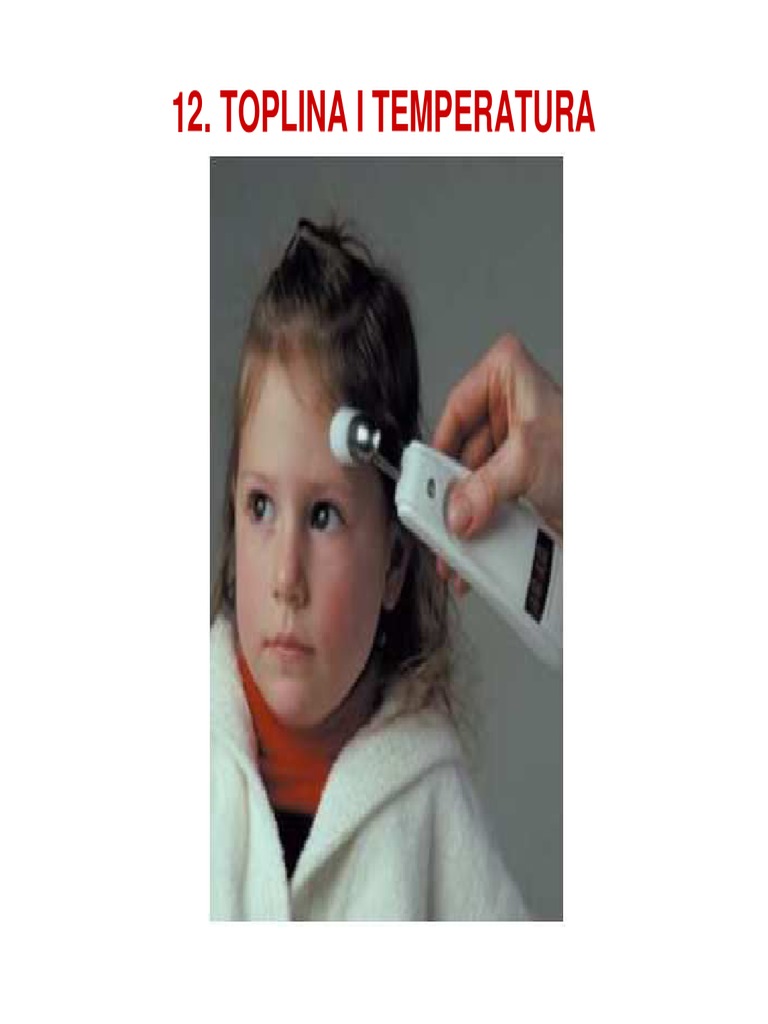 Toplina I Temperatura PDF | PDF