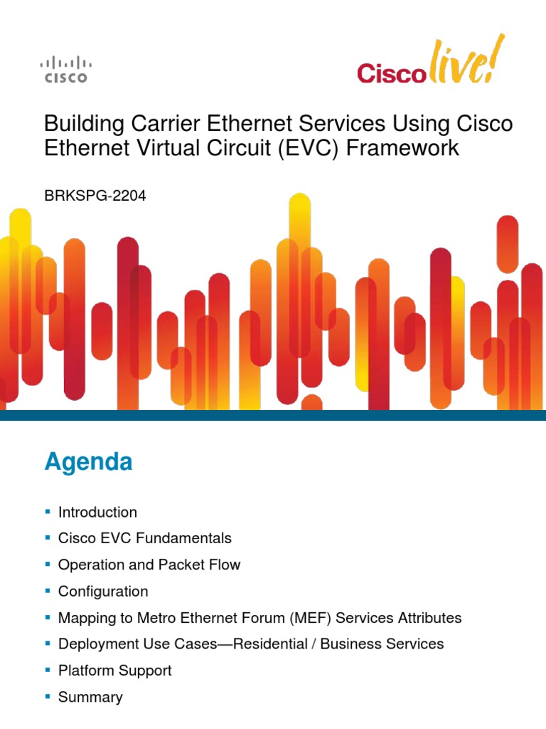 Cisco Live - Service Instance | PDF | Multiprotocol Label Switching ...