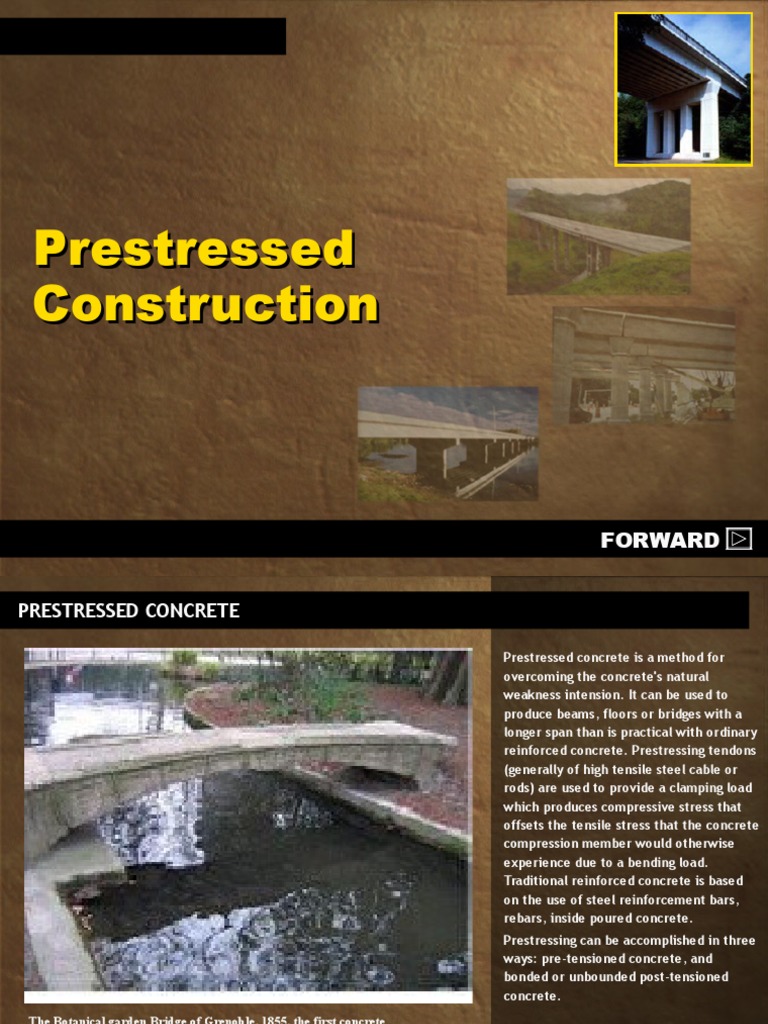 prestressedconstruction-140616163709-phpapp02.ppt | Prestressed ...