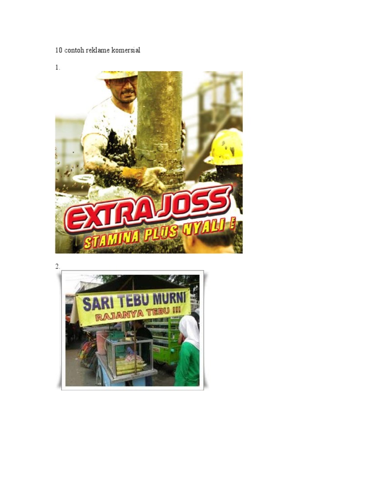 Contoh Gambar Reklame Reklame Gambar Reklame