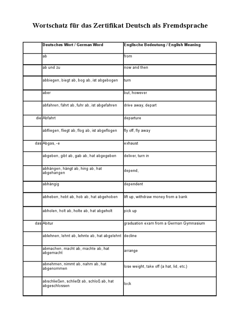 Wortschatz PDF | PDF