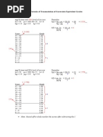 Transmutation Table Minimum Passing Grade: 50 % of The Total Score | PDF