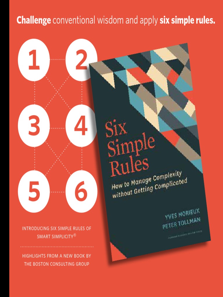 Six Simple Rules | PDF | Strategic Management | Strategist