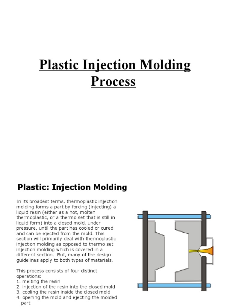 Plastic Injection Molding | PDF | Thermoplastic | Extrusion